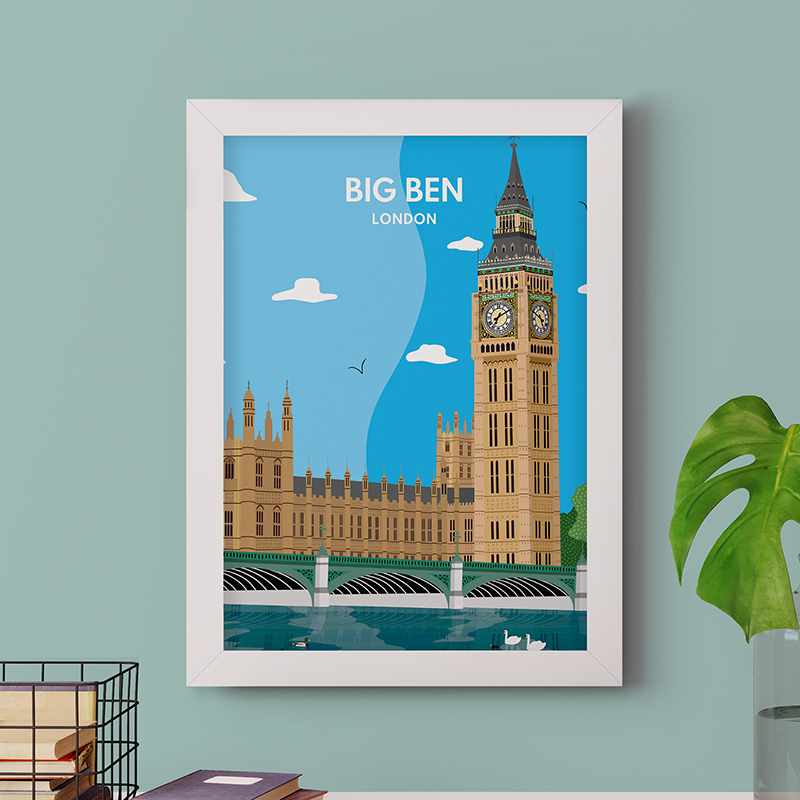 big ben poster